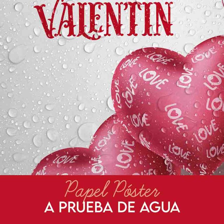 Cartel para el 14 de febrero panorámico Mod.1B | SuperCreativa