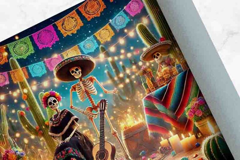 Temática Fiesta Mexicana Backdrop Decorativo La Catrina Ranchera ...