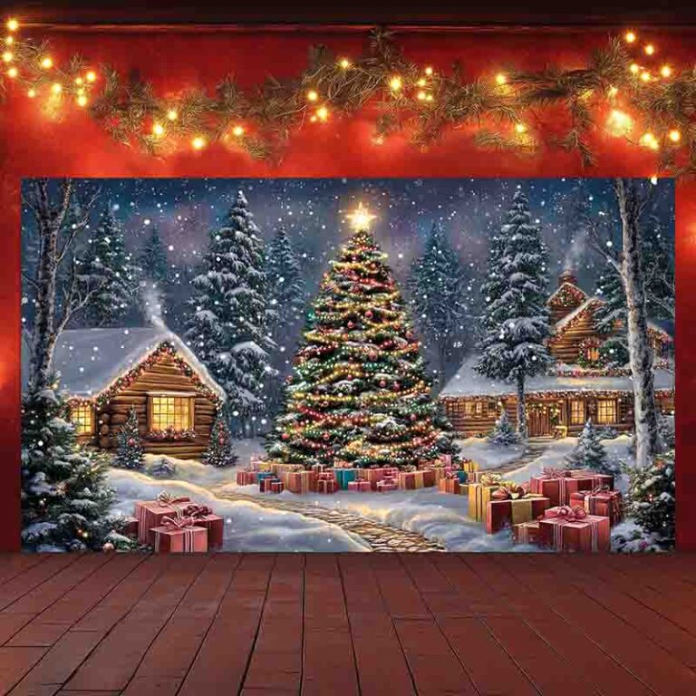 Backdrops Navideños: ¡La Tendencia Festiva que Transformará tu Espacio ...
